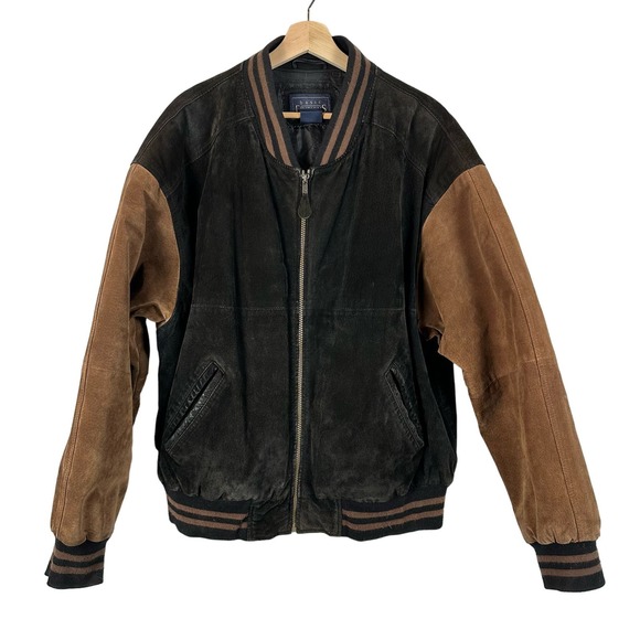 Basic Editions | Jackets & Coats | Vtg Mens Basic Editions Blacktan ...